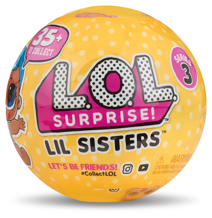 L O L Surprise Lil Sisters Ball L O L Surprise Prima Toys